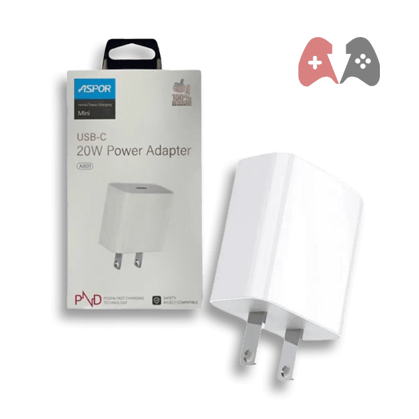 Aspor 20W Fast Charger - A801 - Game Master
