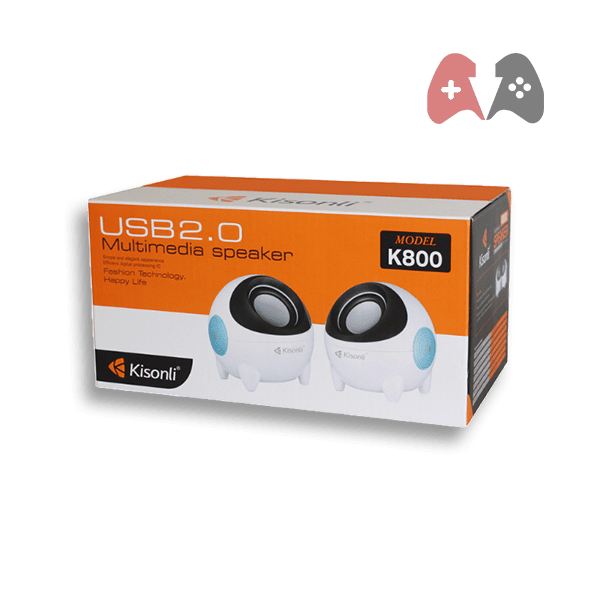 KISONLI Mini USB Speaker - K800 - Game Master