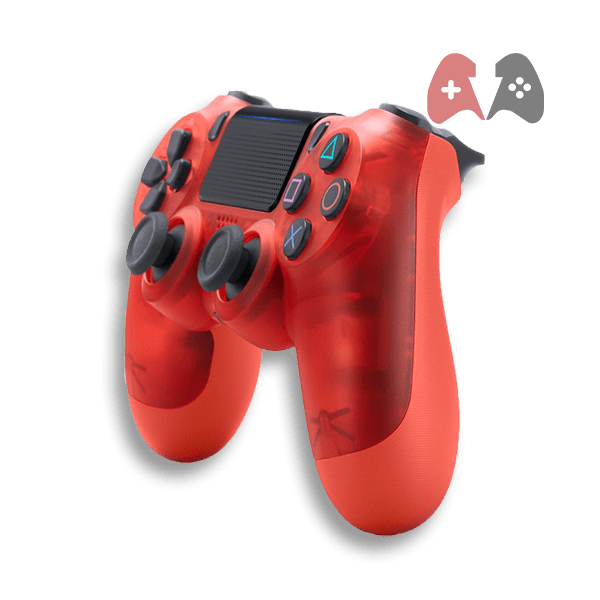 PS4 Controller DualShock 4 Wireless - Red Crystal - Master Copy - Game ...
