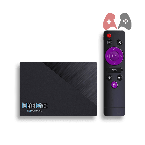 Smart Box H96MAX 8GB+64GB Quad Core 4K Android 11 Tv Box - Game Master