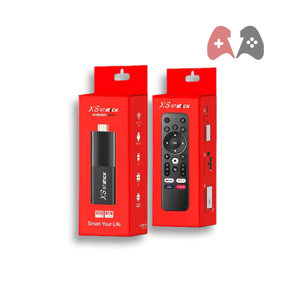 XS97 USB 4K Android 10 Quad Core 2GB + 16GB Dual WiFi Dongle TV Stick ...